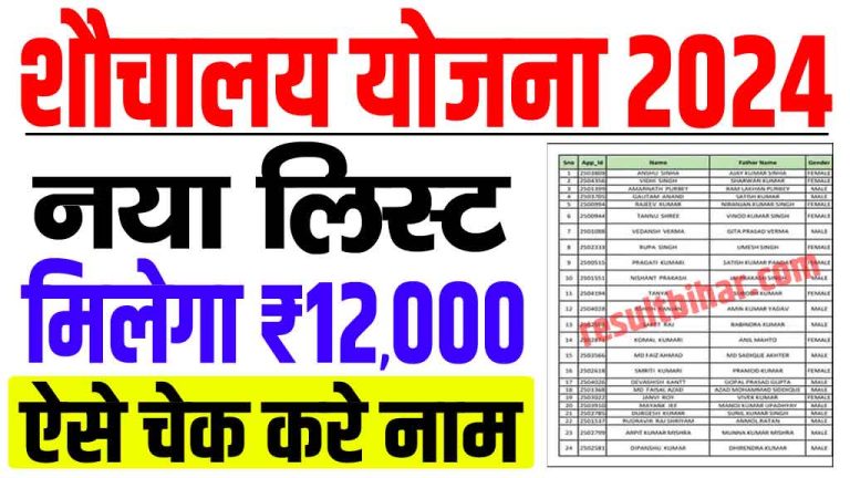Sauchalay List Kaise Check Kare 2024 | शौचालय लिस्ट हुआ जारी, अपना नाम ...